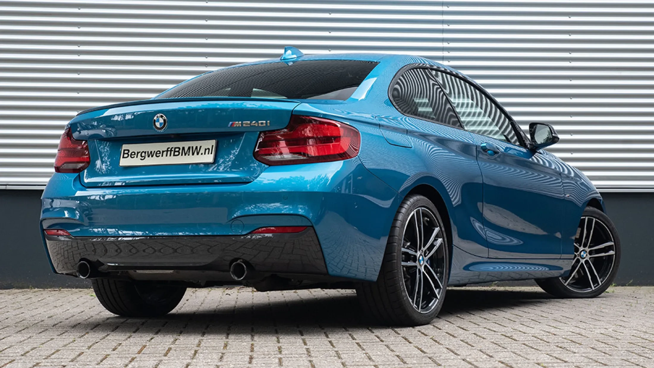 BMW M240i Long Beach Blue F22 | Bergwerff Automotive