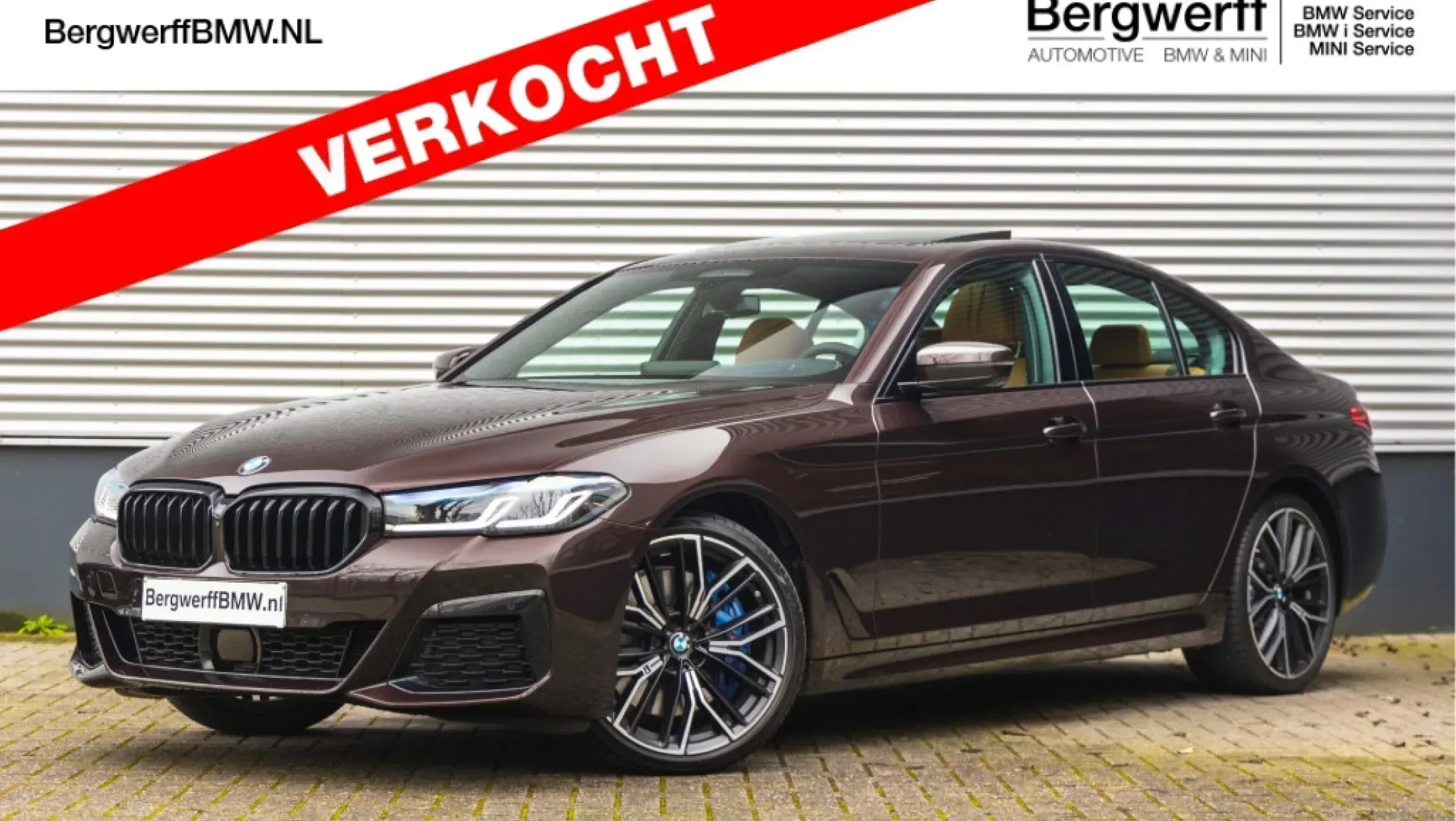 BMW 540i Individual ''Mahagoni Metallic'' | Bergwerff Automotive